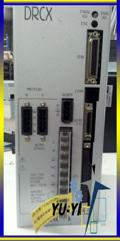 Yamaha Two Axis Robot Controller RCS DRCX DRCX-0505 - 裕益科技自動化設備可程式編碼器PLC分散式控制系統DCS